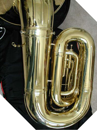 1955 Martin BBb tuba 3TP bell front